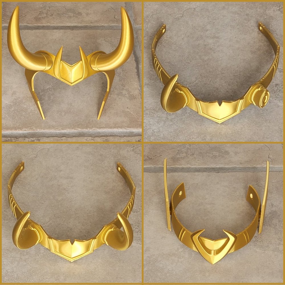 Loki Sylvie Kid Helmet Crown Shiny Gold High Quality … - Gem